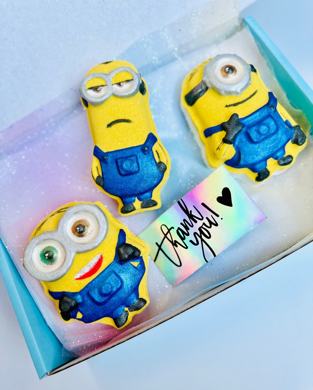 Mini Alien Bath Bomb Gift Set, 3 Designs Handmade Bath Bombs, Kids Gift ...