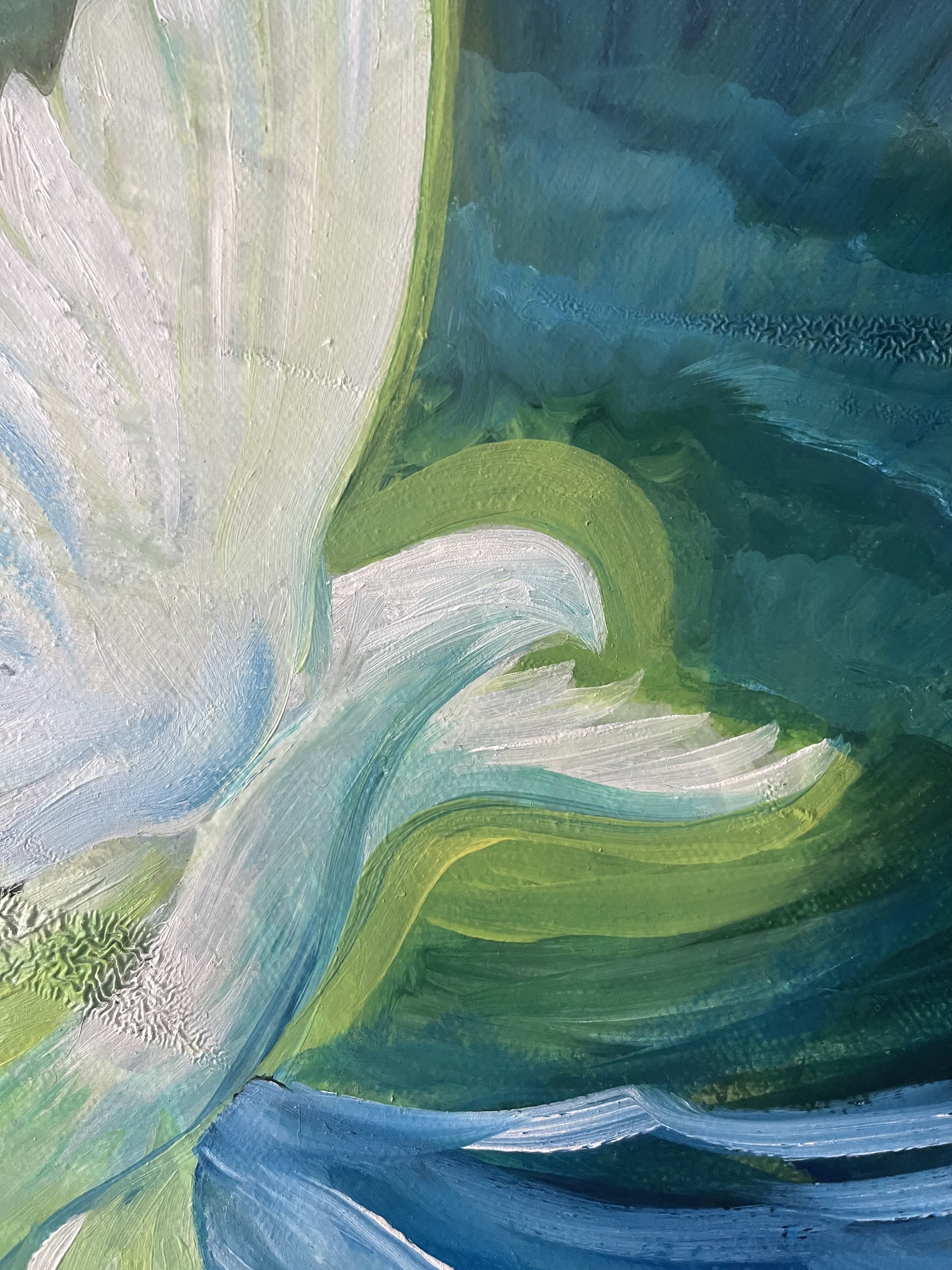 Beacon in the Darkness, 12 X 12, Painting by Amy Jane Whitney - Etsy