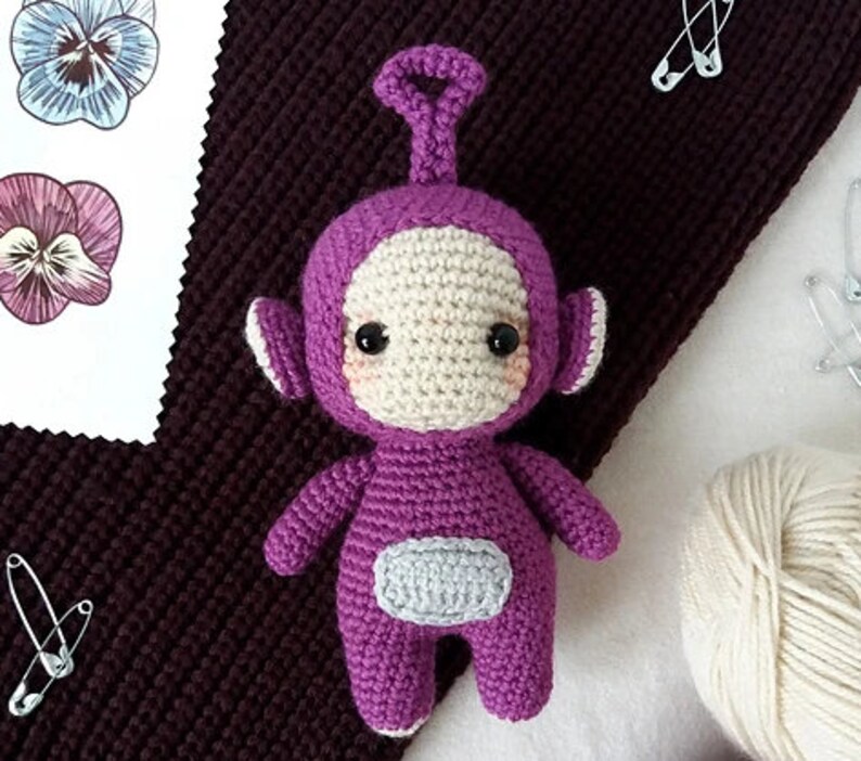 Teletubbies Amigurumi Crochet Pattern Crochet Teletubbies - Etsy
