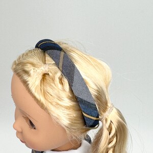 Plaid 57/14.5 Inch Doll Uniform Outfit/dropped Waist Jumper/matching ...