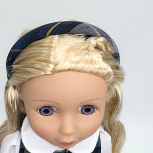 Plaid 57/14.5 Inch Doll Uniform Outfit/dropped Waist Jumper/matching ...