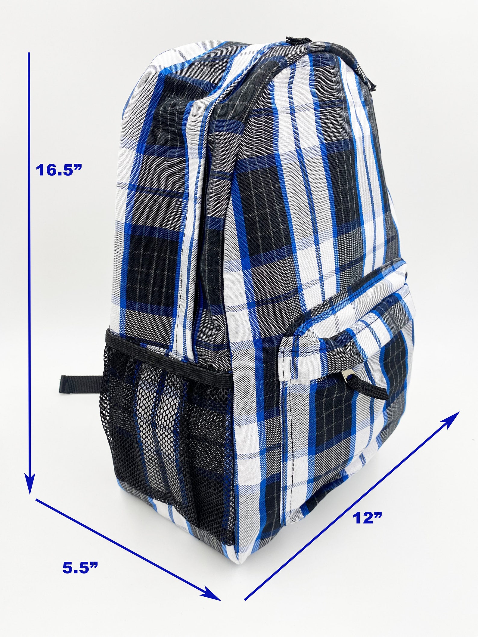 School Uniform Plaid Backpack/back to School/sporttravel - Etsy