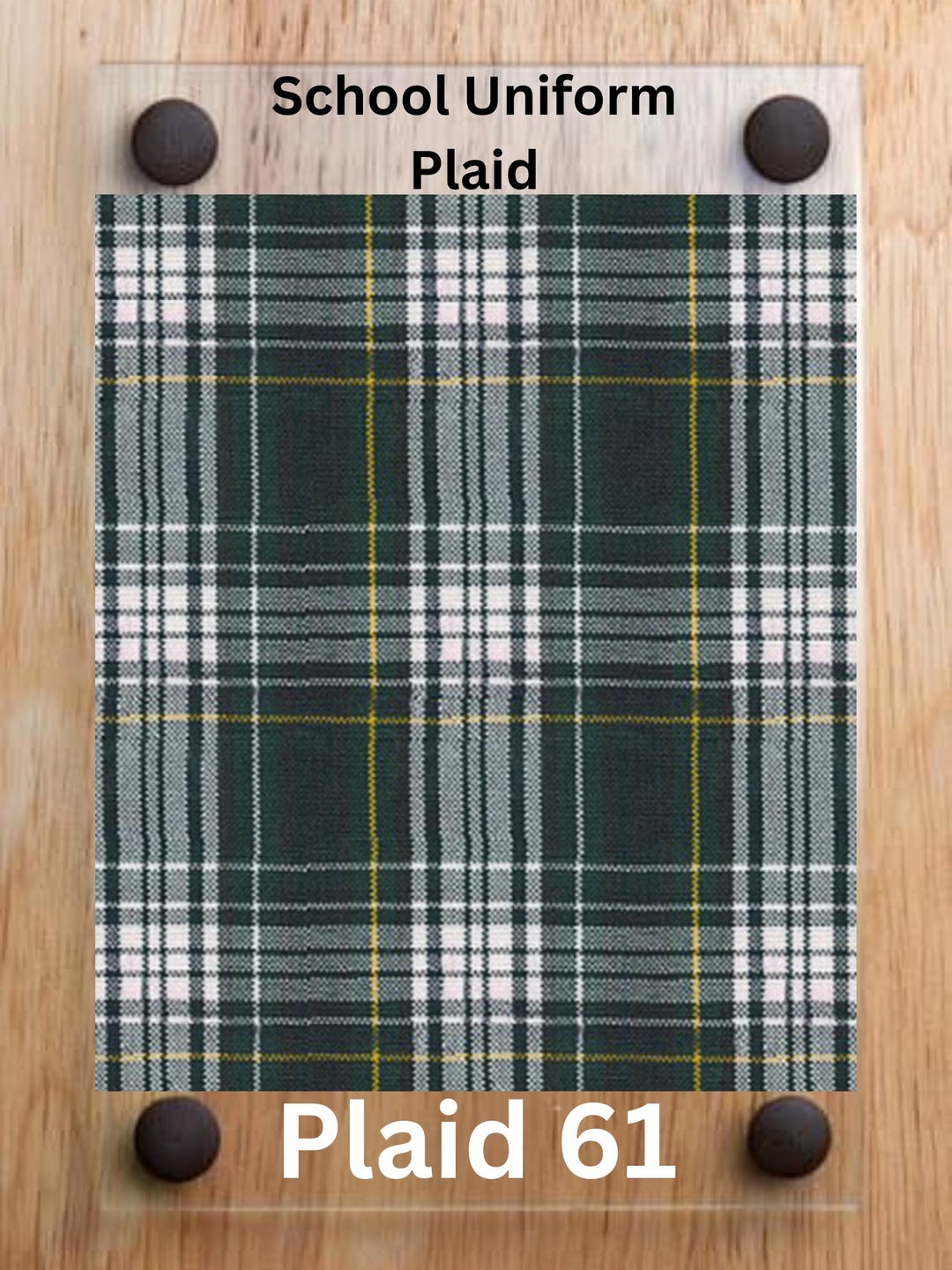 School Uniform Plaid Fabric - Polyester or Poly/cotton - Etsy