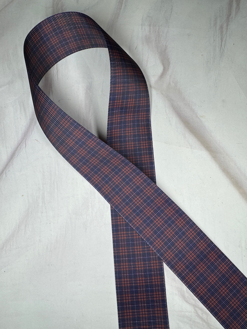 Plaid 36 1 5 Wide School Plaid Ribbon Christmas Ribbon Plaid Hair Bow
