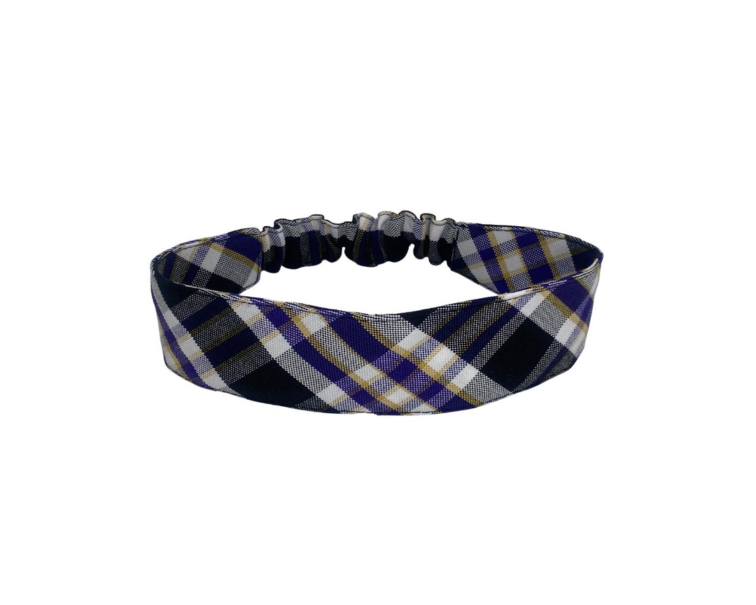 Plaid 2M - Soft Elastic Headband in School Uniform Plaid/ Back to ...