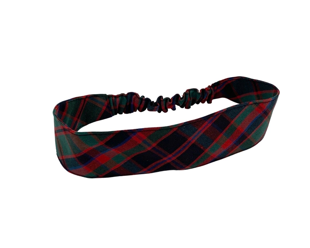 Plaid 58 - Soft Elastic Headband in School Uniform Plaid/ Back to ...