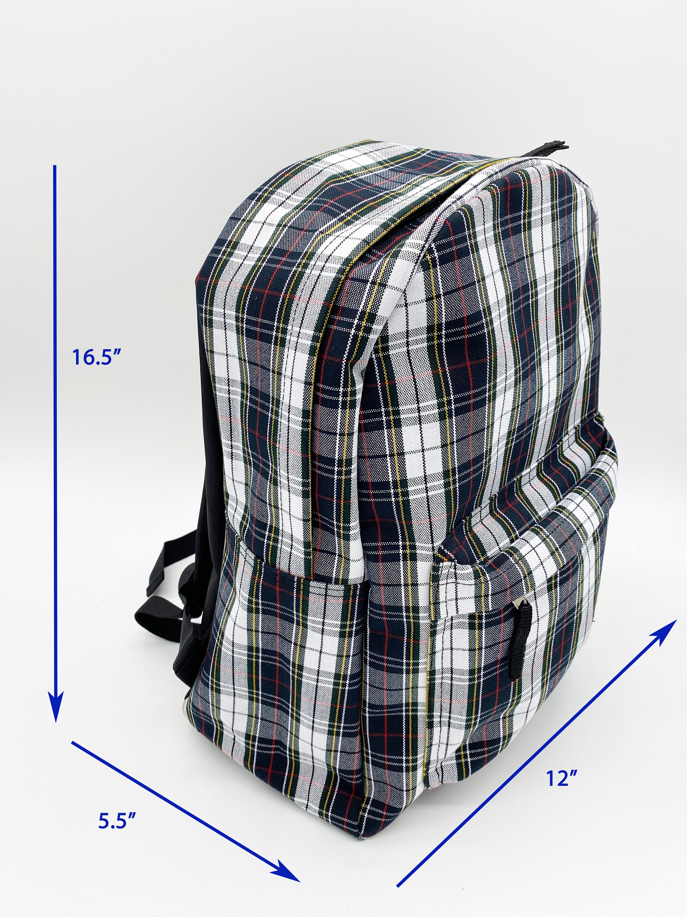 School Uniform Plaid Backpack/back to School/sport,travel Backpack ...
