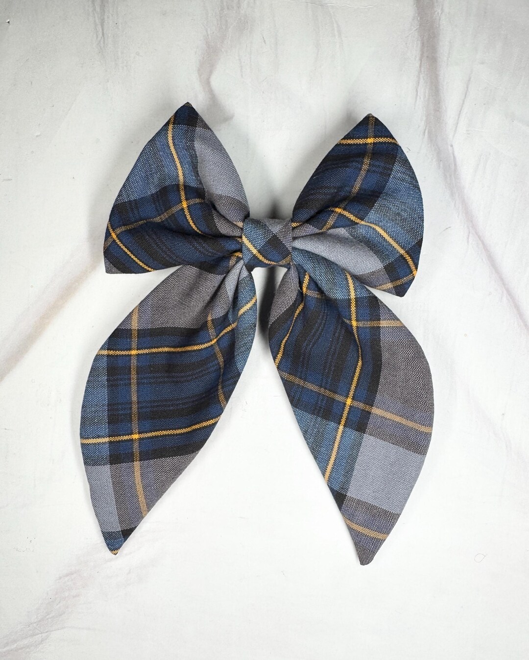 Plaid Sailor Bow/back to School/school Uniform Plaid /first Day of ...