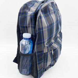 Plaid 87 Pius/daulton Plaid/school Uniform Plaid Backpack/back - Etsy