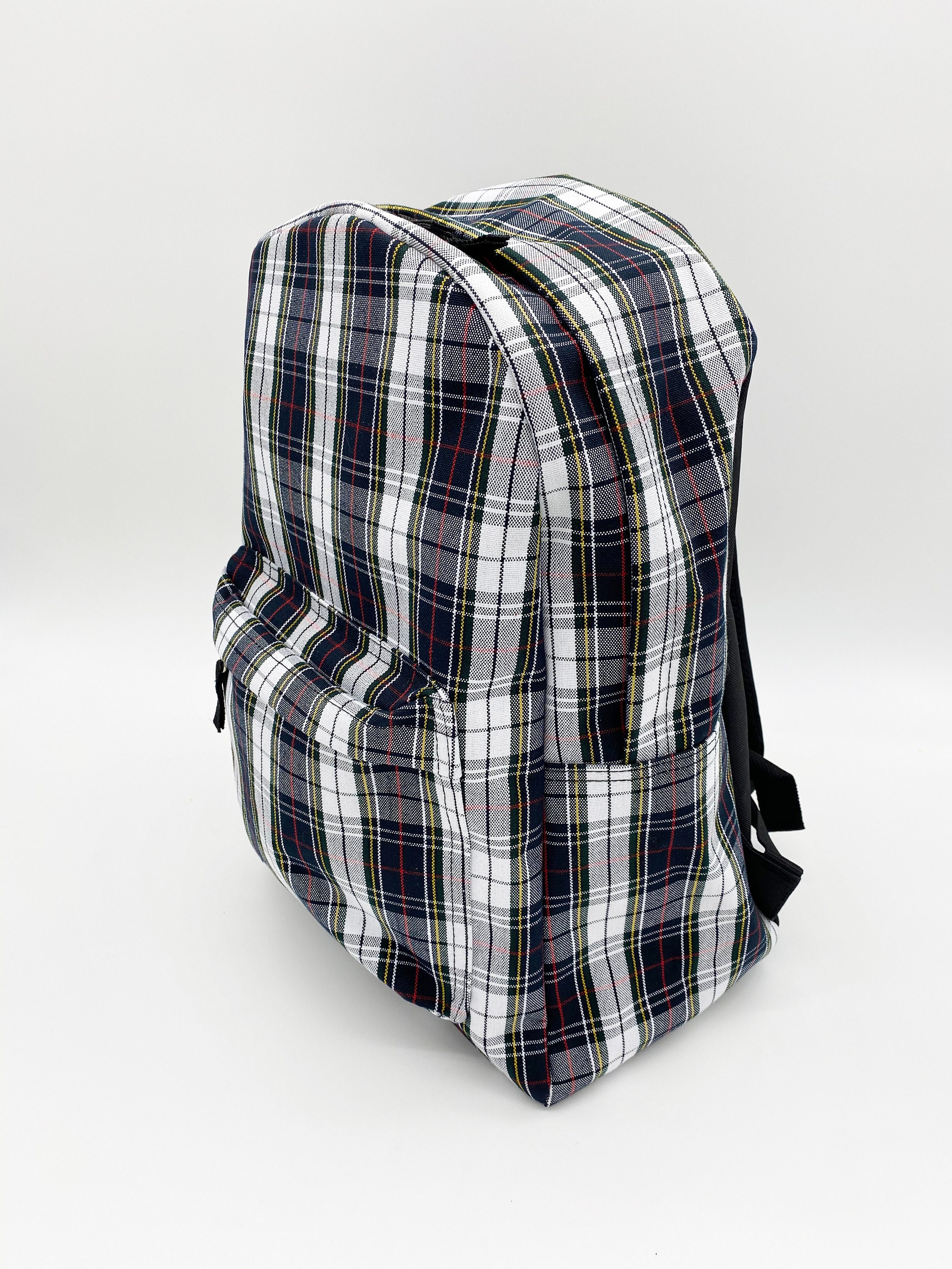 School Uniform Plaid Backpack/Back to School/Sport | Etsy