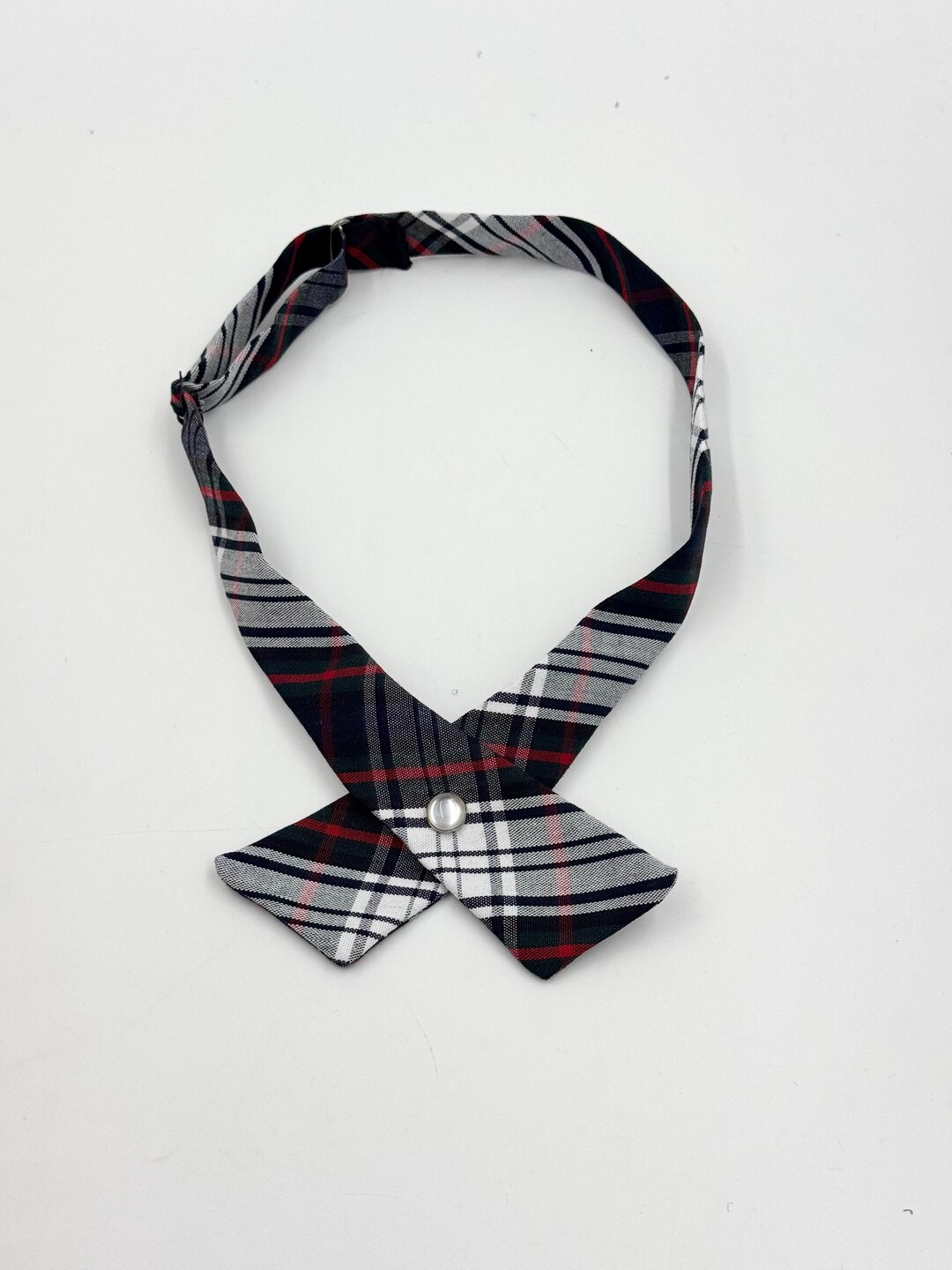 Plaid 49- Lloyd Plaid-girl's Plaid Cross Tie-extra Length-back to ...
