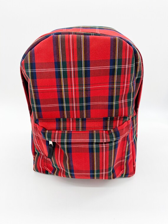 School Uniform Plaid Backpack/Back to School/Sport | Etsy