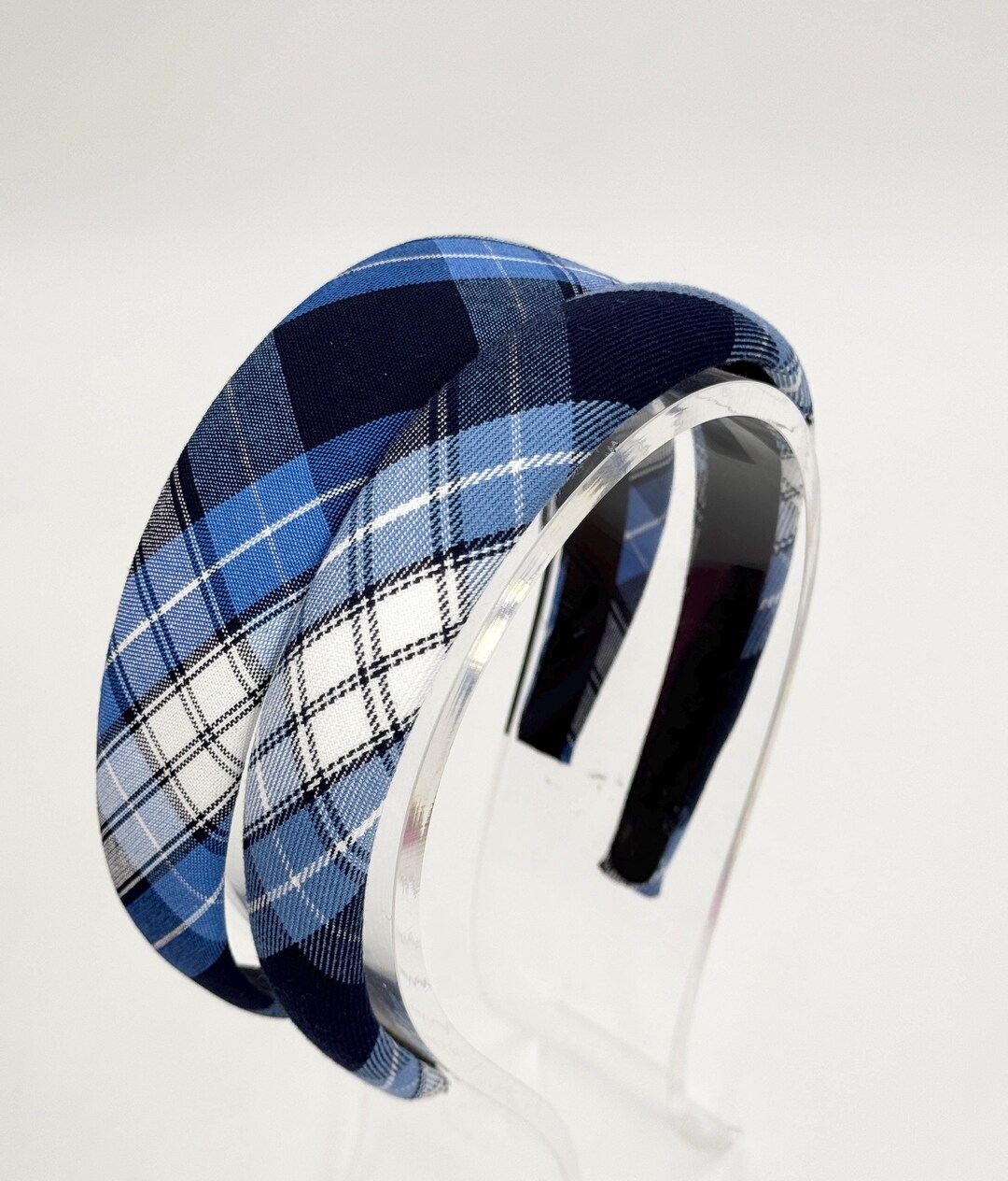 1.25" or 1" Padded Headband-plaid 76-back to School-uniform Plaid ...