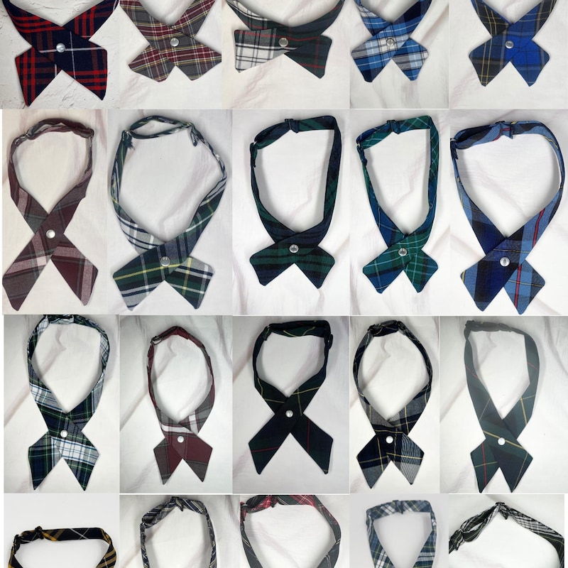 Girls School Uniform Ties - Etsy