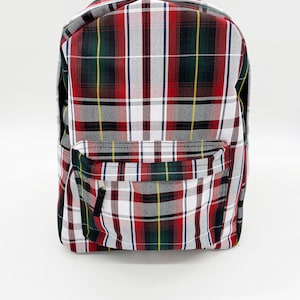 School Uniform Plaid Backpack/back to School/sport,travel Backpack ...