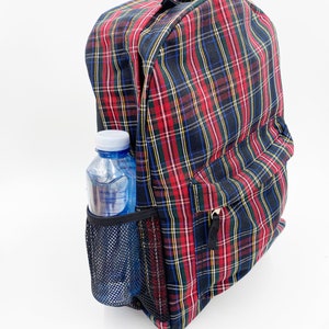 School Uniform Plaid Backpack/back to School/sport,travel Backpack ...