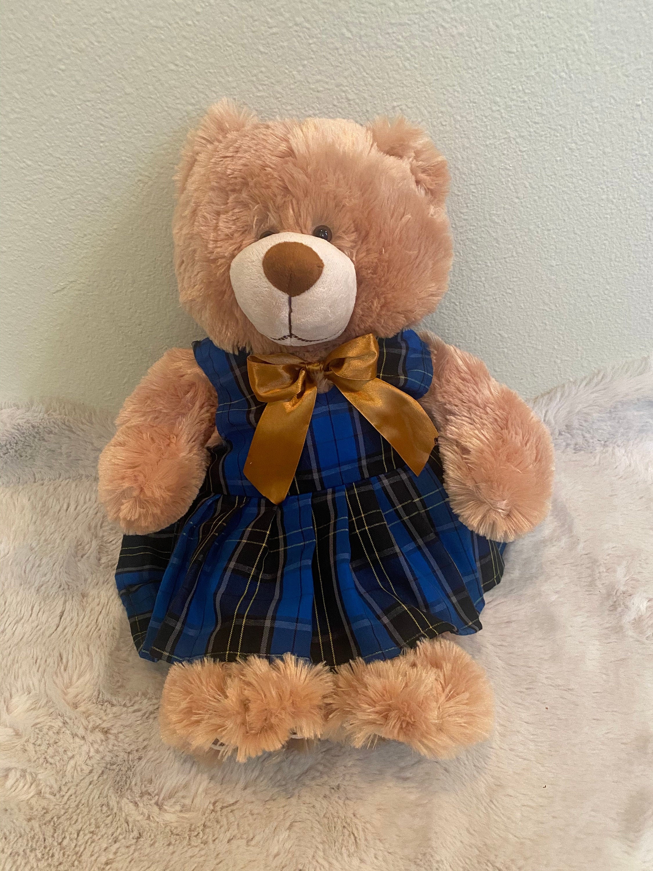 Turquoise And Yellow Teddy Bears