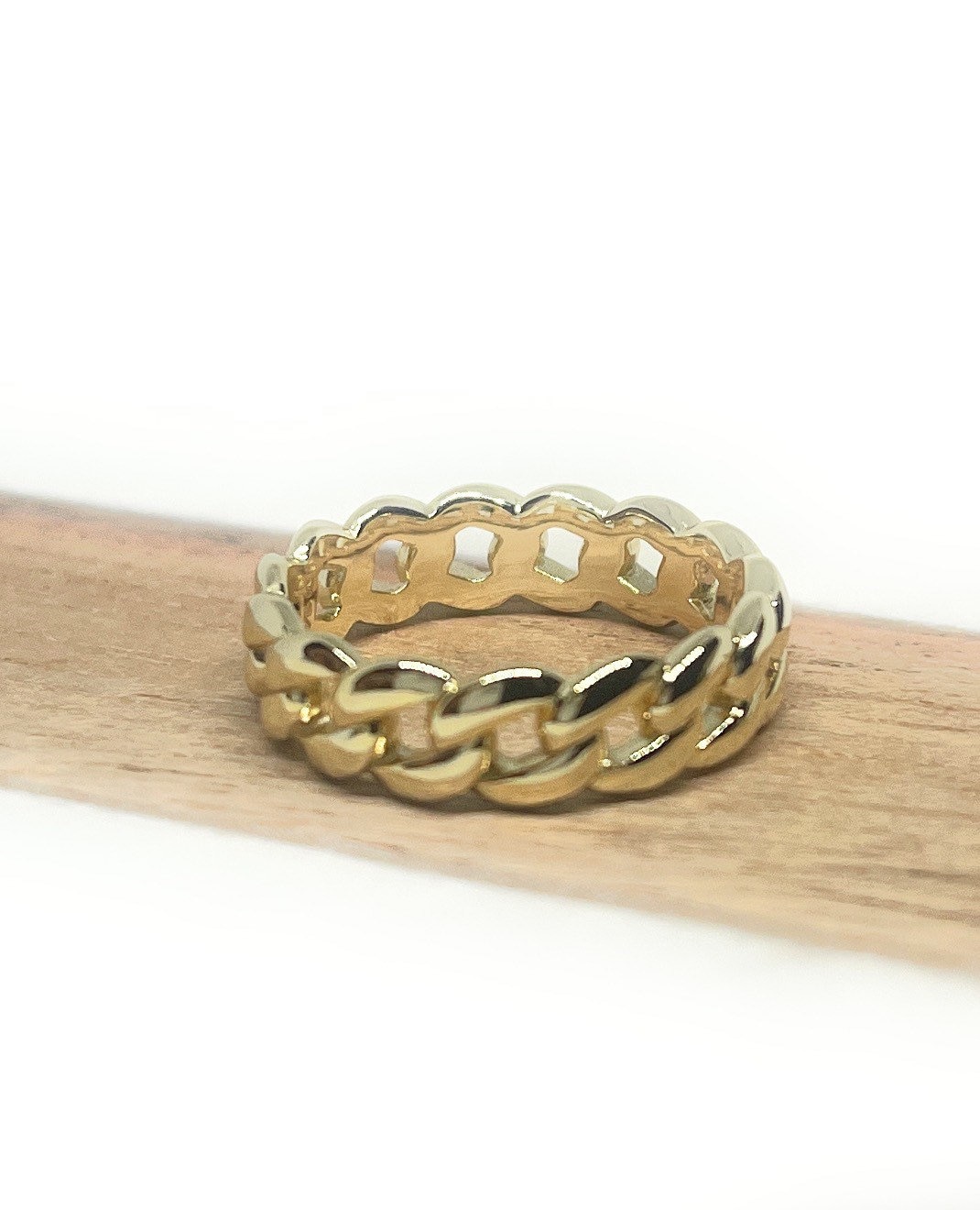 Cuban ring gold Cuban ring sterling silver Cuban Cuban link | Etsy