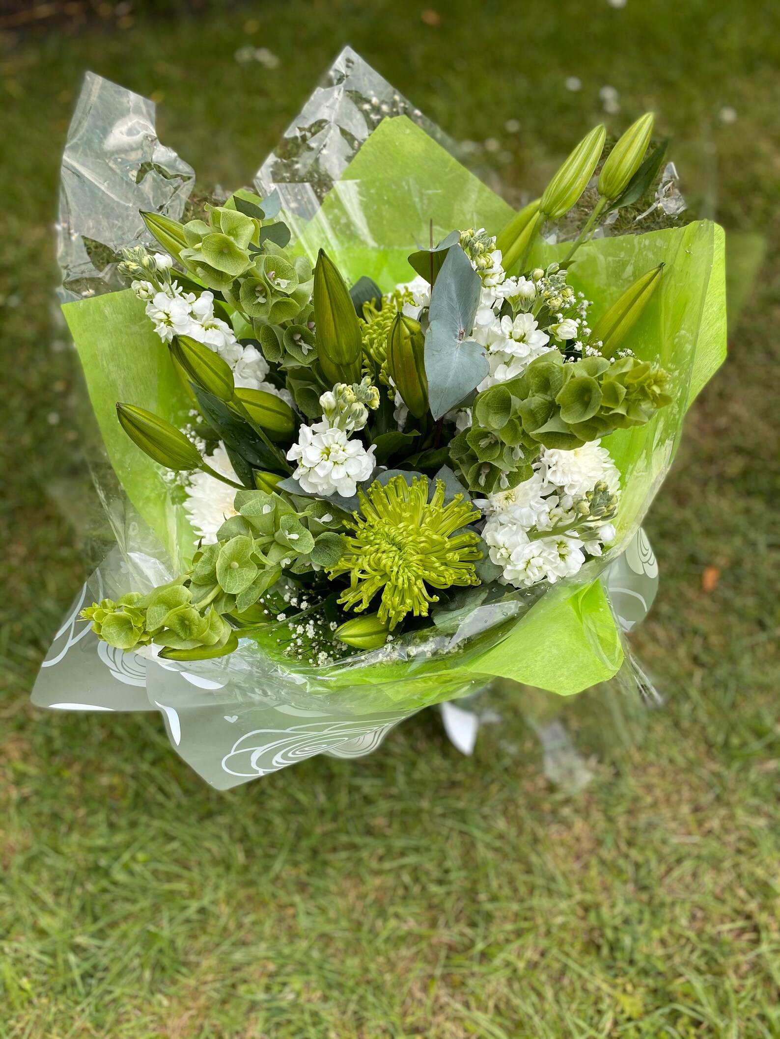 Luxury Fresh Lily & Bella of Ireland Flower Bouquet Free UK - Etsy