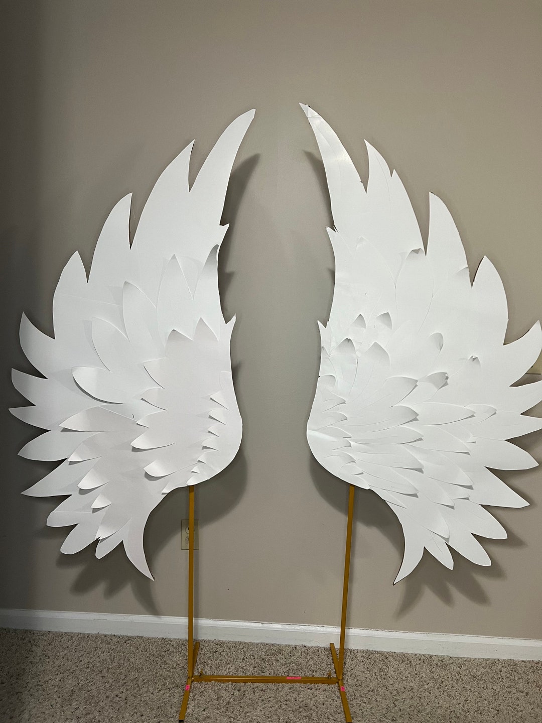 PDF Plantilla Alas De Algel, Angel Wings Template - Etsy