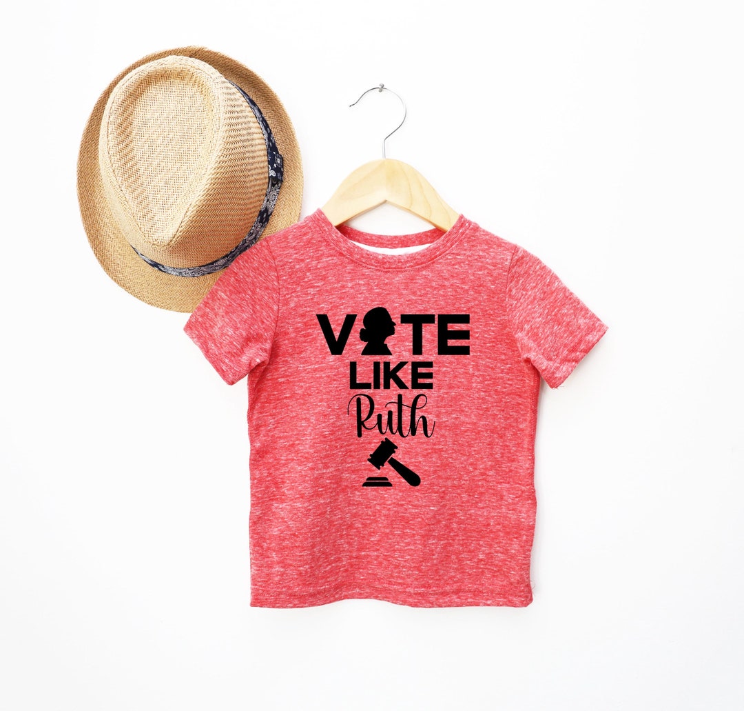 Vote Like Ruth Kids Kamala Harris 2024 Election Crewneck Short Sleeve ...