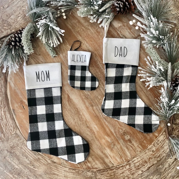 Modern Stocking - Etsy