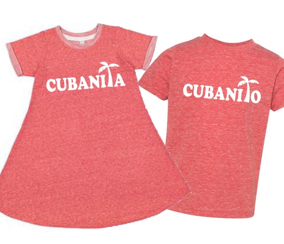 Cubana Cubanita Cubano Cubanito Kids Tee Shirt Havana Cuba | Etsy