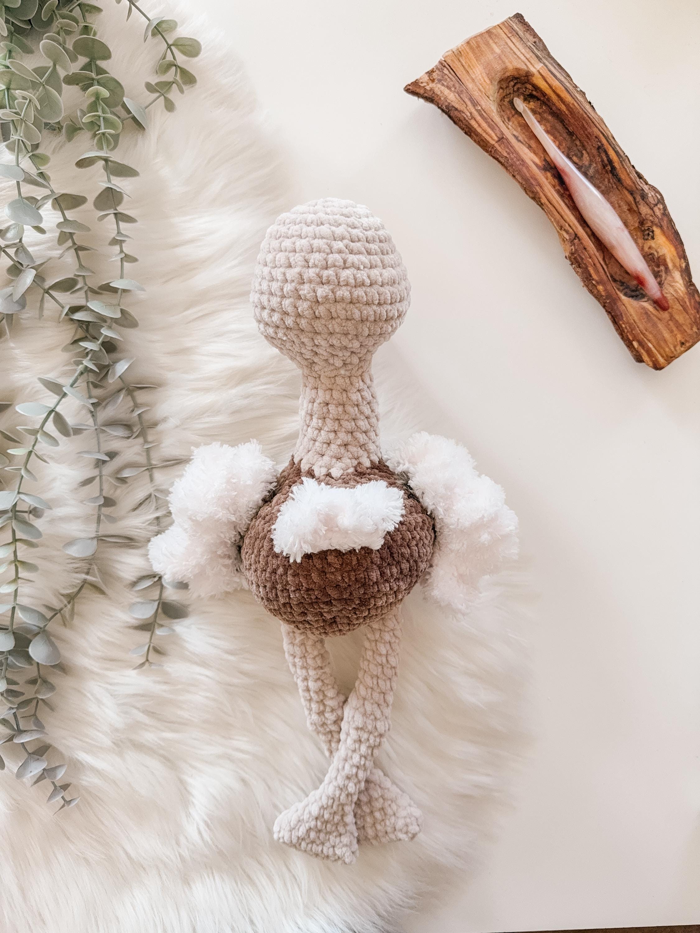 Oscar the Ostrich CROCHET PATTERN, Amigurumi Crochet Pattern, PDF ...