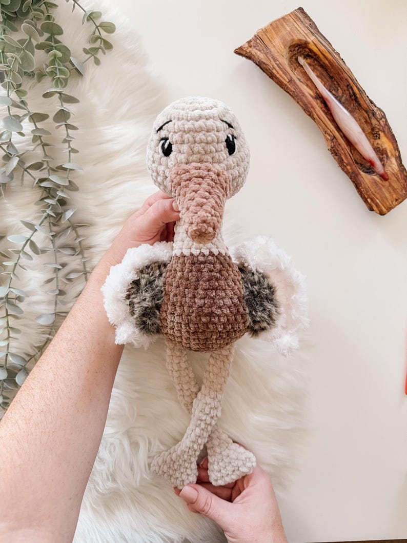 Oscar the Ostrich CROCHET PATTERN, Amigurumi Crochet Pattern, PDF ...