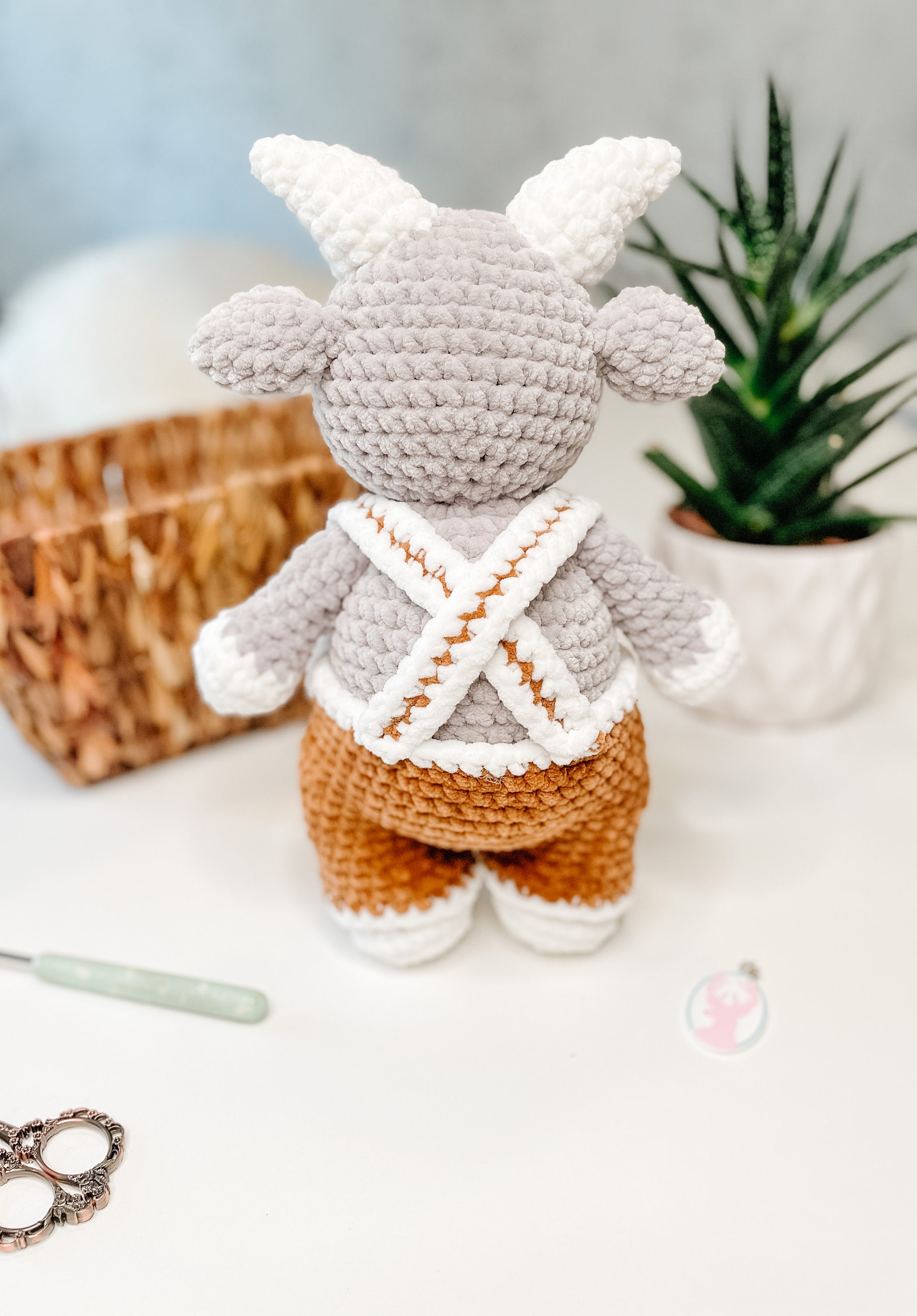 Gabe the Goat CROCHET PATTERN Amigurumi Crochet Pattern PDF - Etsy