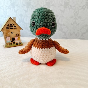 Margo Mallard Duck CROCHET PATTERN, Amigurumi Crochet Pattern, PDF ...