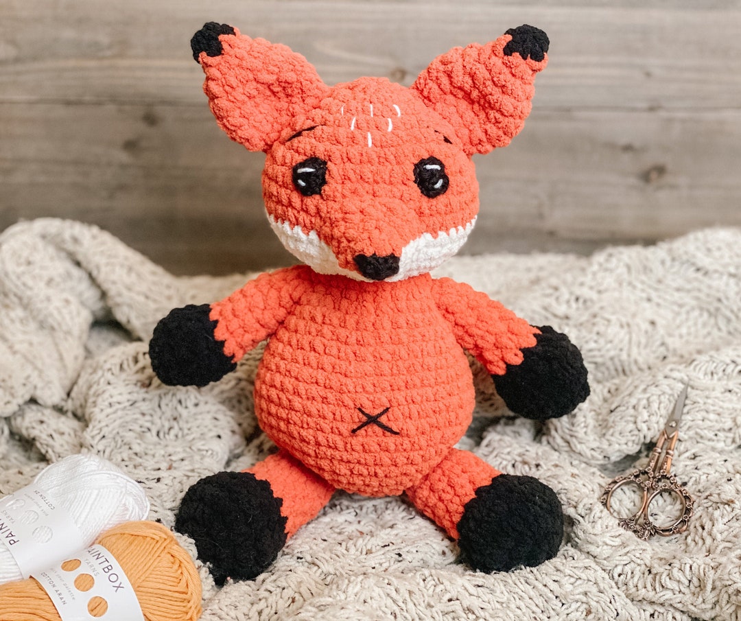 Freddie the Fox CROCHET PATTERN, Amigurumi Crochet Pattern, PDF - Etsy