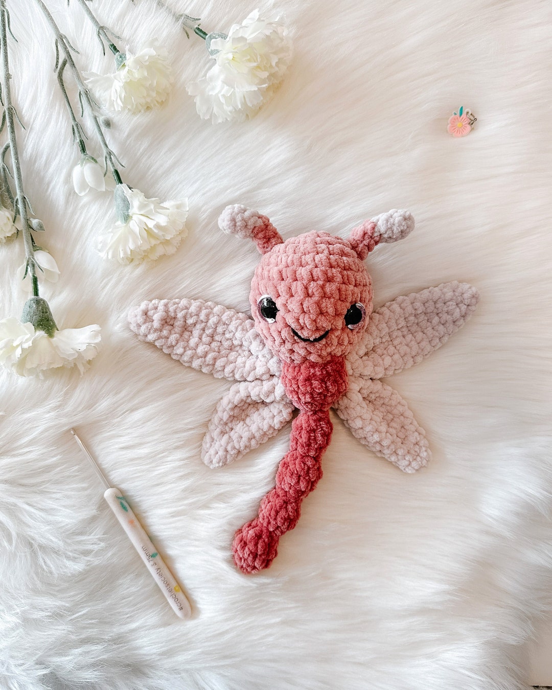 Dixie Dragonfly CROCHET PATTERN, Amigurumi Crochet Pattern, PDF - Etsy