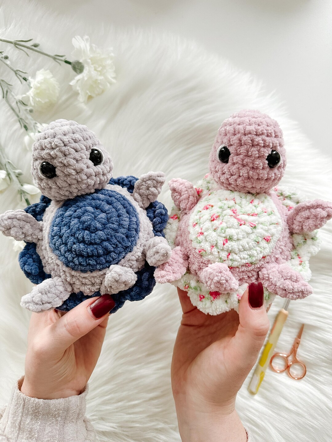 Tilly the Turtle CROCHET PATTERN, Amigurumi Crochet Pattern, PDF ...