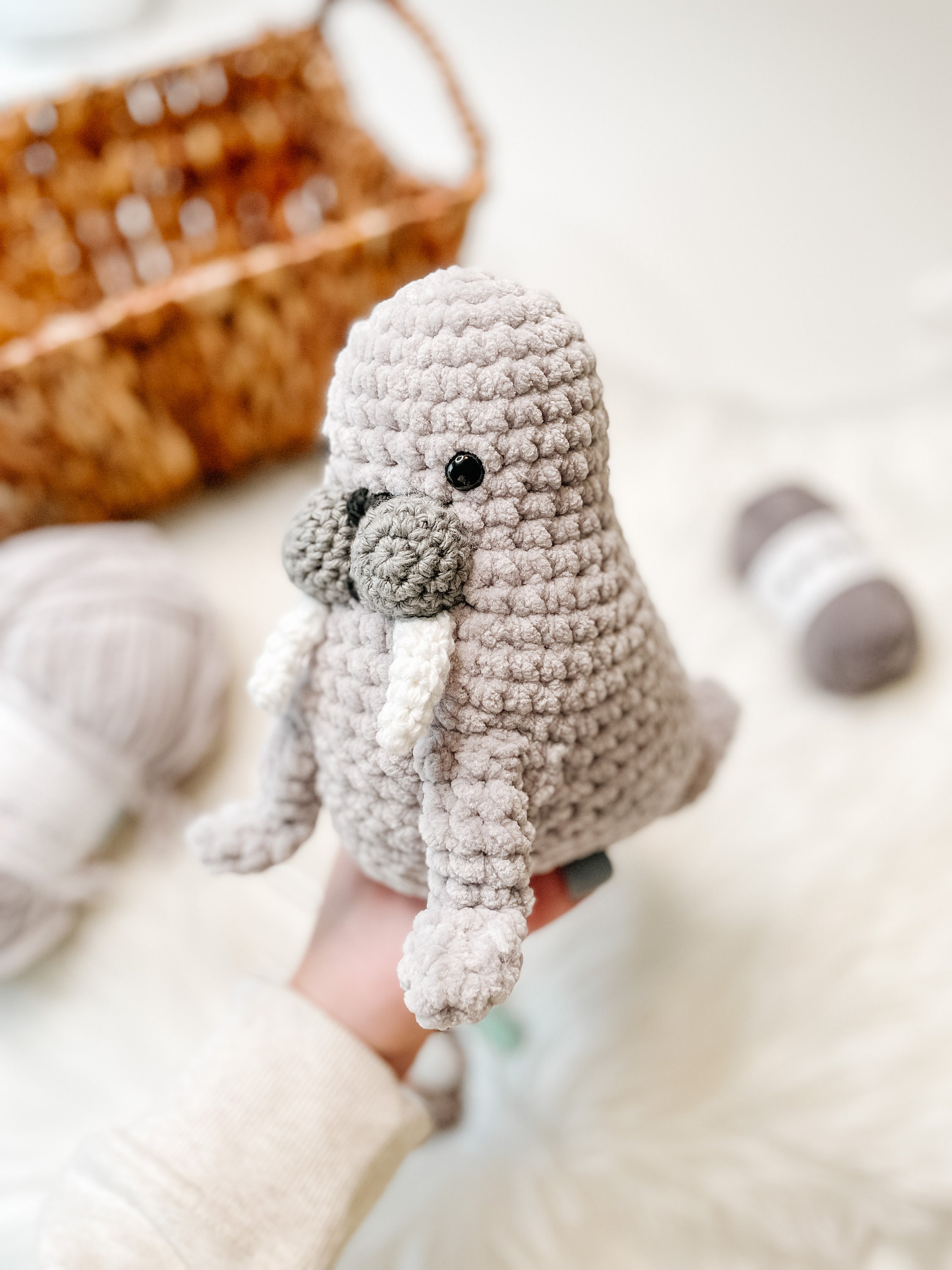 Wesley Walrus CROCHET PATTERN Amigurumi Crochet Pattern PDF - Etsy