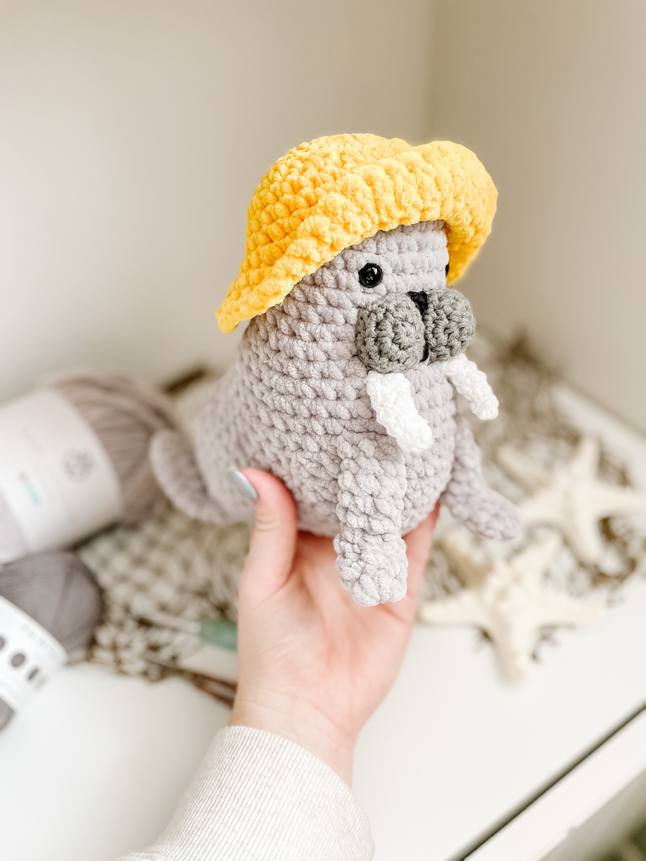 Wesley Walrus CROCHET PATTERN Amigurumi Crochet Pattern PDF - Etsy