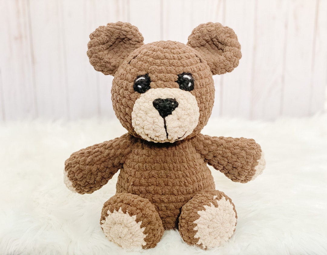 Theo Teddy CROCHET PATTERN, Amigurumi Crochet Pattern, PDF - Etsy