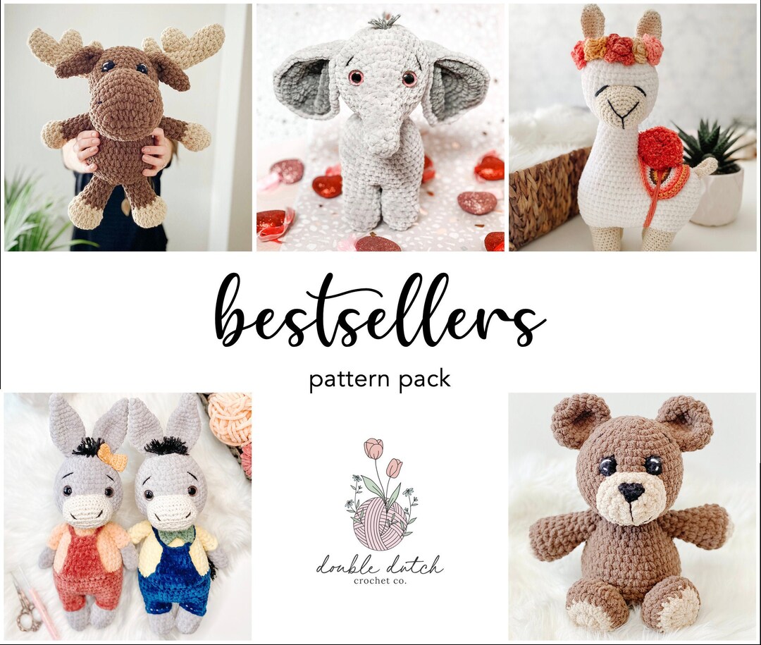 Bestsellers Crochet Pattern Package CROCHET PATTERN, Amigurumi Crochet ...