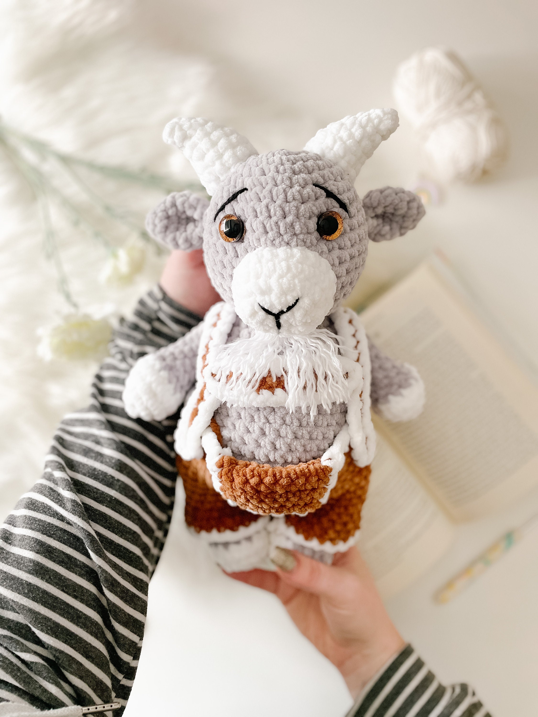 Gabe the Goat CROCHET PATTERN Amigurumi Crochet Pattern PDF - Etsy