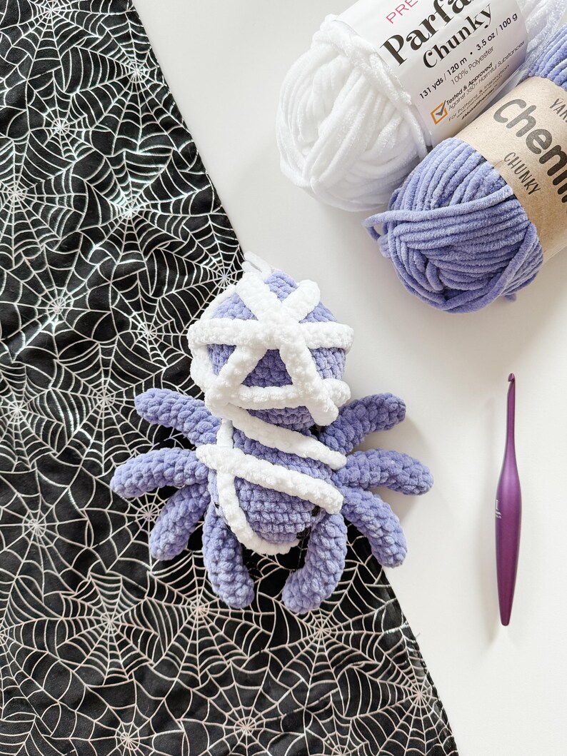 Webster the Spider CROCHET PATTERN, Amigurumi Crochet Pattern, PDF ...