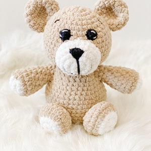 Theo Teddy CROCHET PATTERN, Amigurumi Crochet Pattern, PDF - Etsy