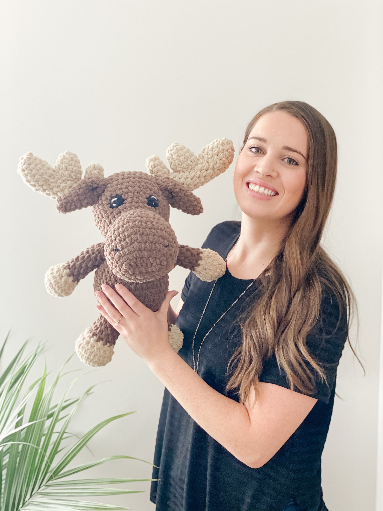Manny Moose CROCHET PATTERN, Amigurumi Crochet Pattern, PDF, English ...