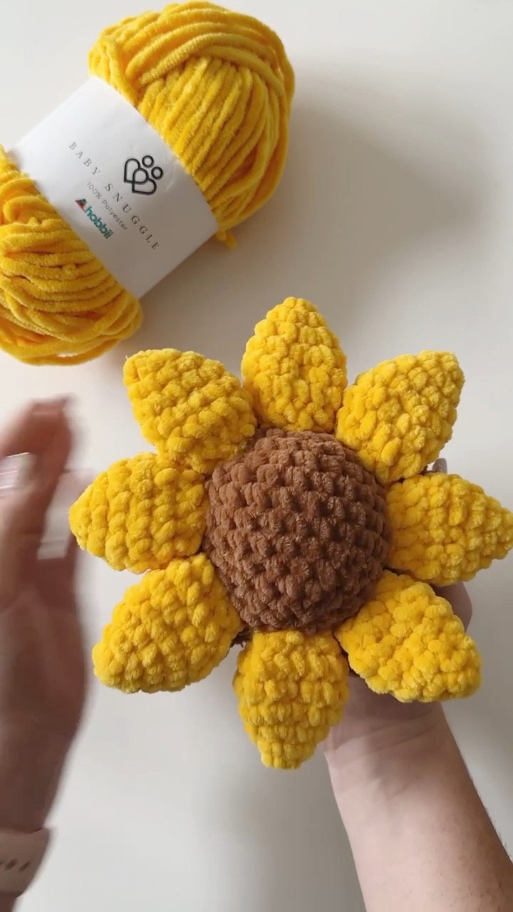 Sonny Sunflower Frog CROCHET PATTERN, Amigurumi Crochet Pattern, PDF - Etsy