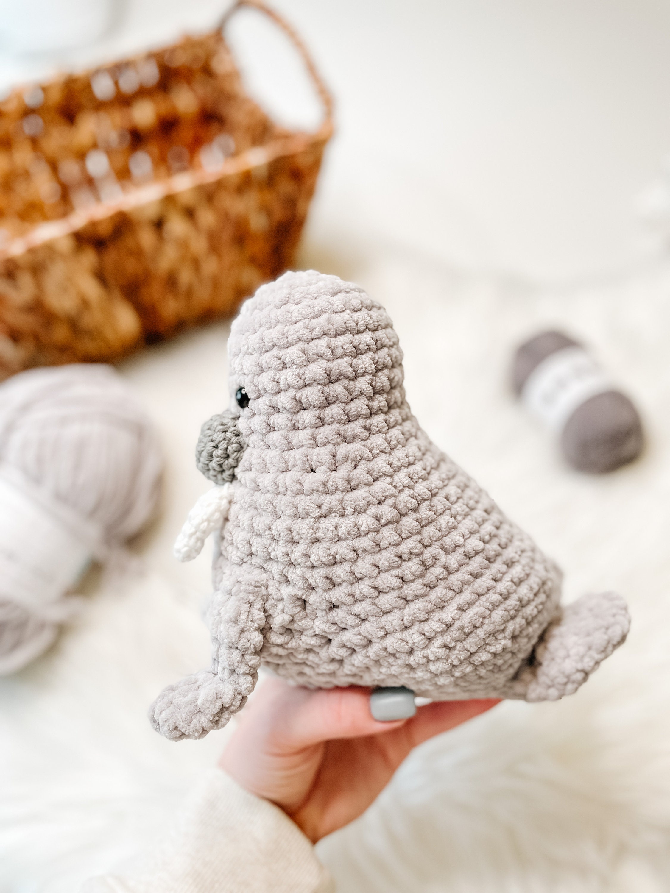 Wesley Walrus CROCHET PATTERN Amigurumi Crochet Pattern PDF - Etsy