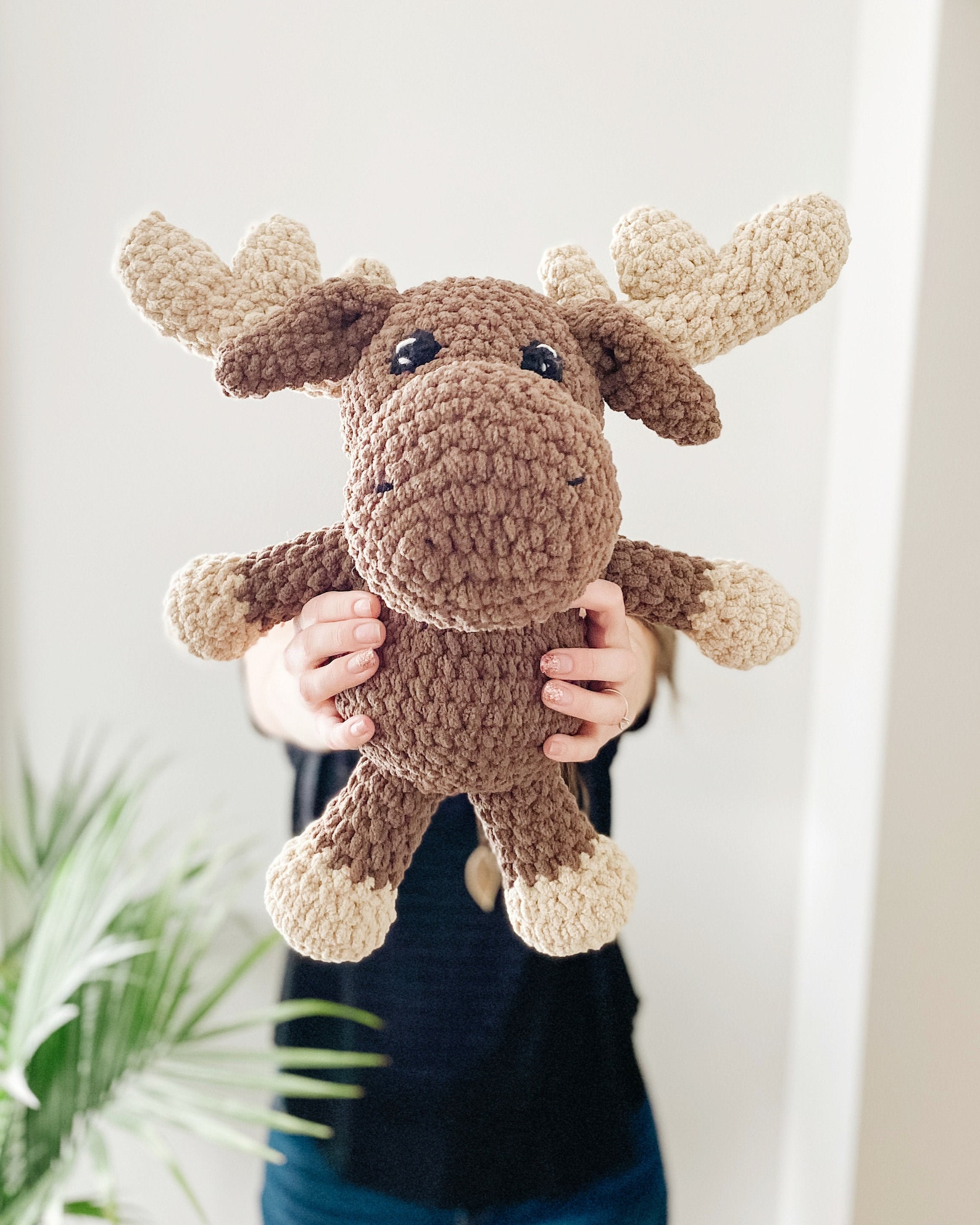 Manny Moose CROCHET PATTERN, Amigurumi Crochet Pattern, PDF, English ...