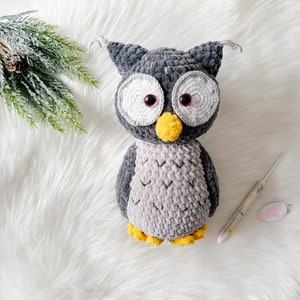Otto the Owl CROCHET PATTERN, Amigurumi Crochet Pattern, PDF - Etsy