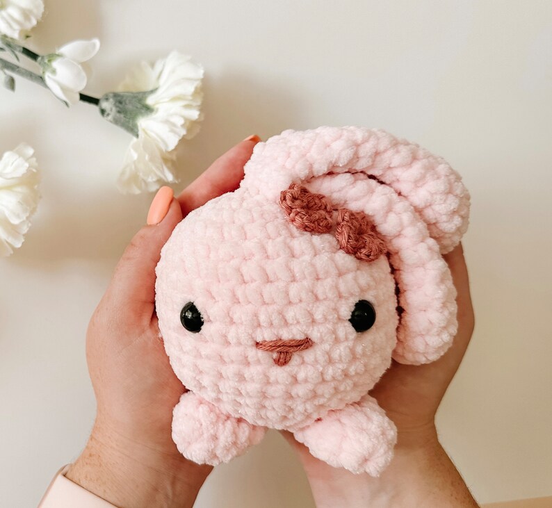 Blossom the Bunny CROCHET PATTERN, Amigurumi Crochet Pattern, PDF - Etsy