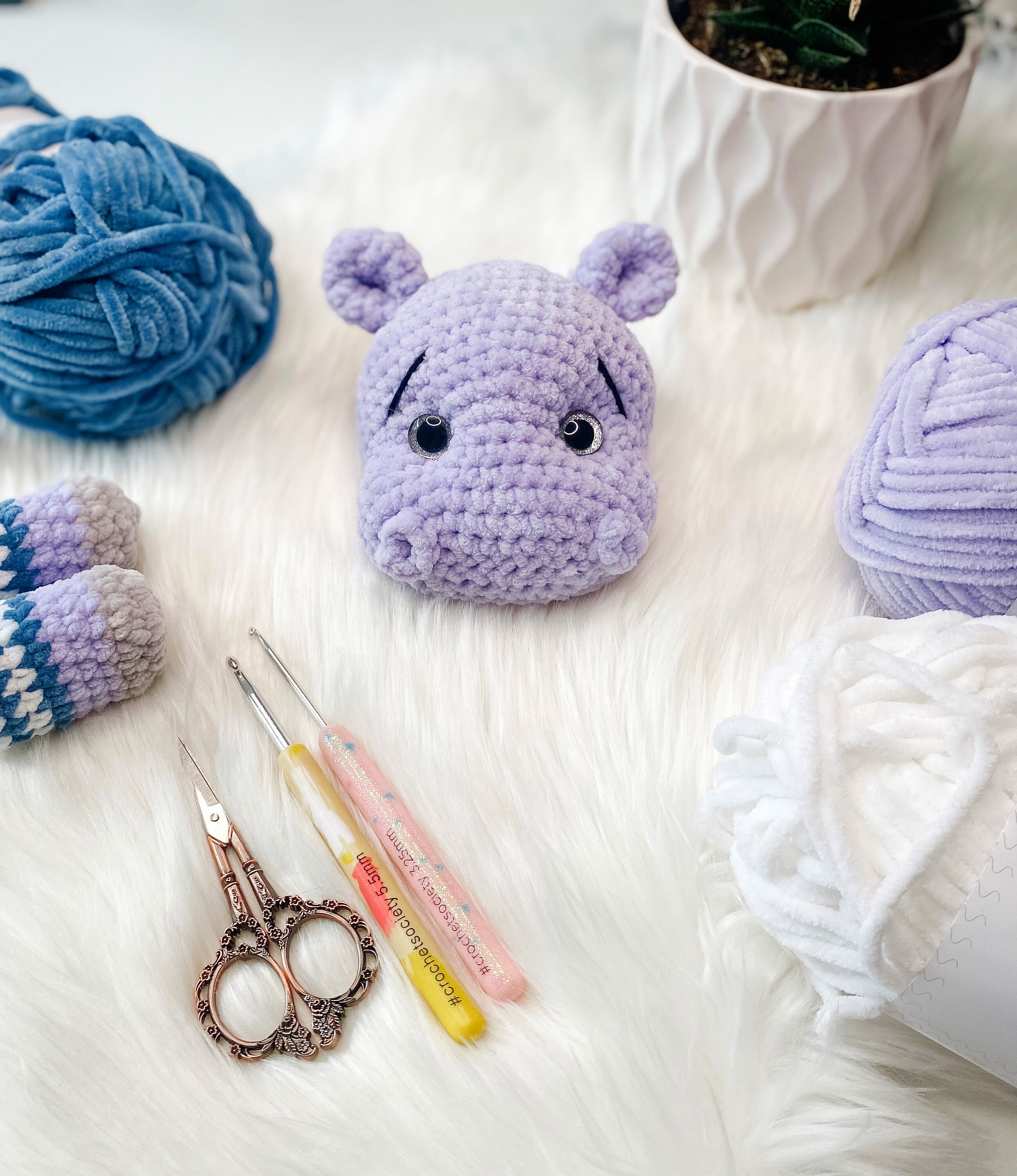 Henry Hippo CROCHET PATTERN Amigurumi Crochet Pattern PDF - Etsy