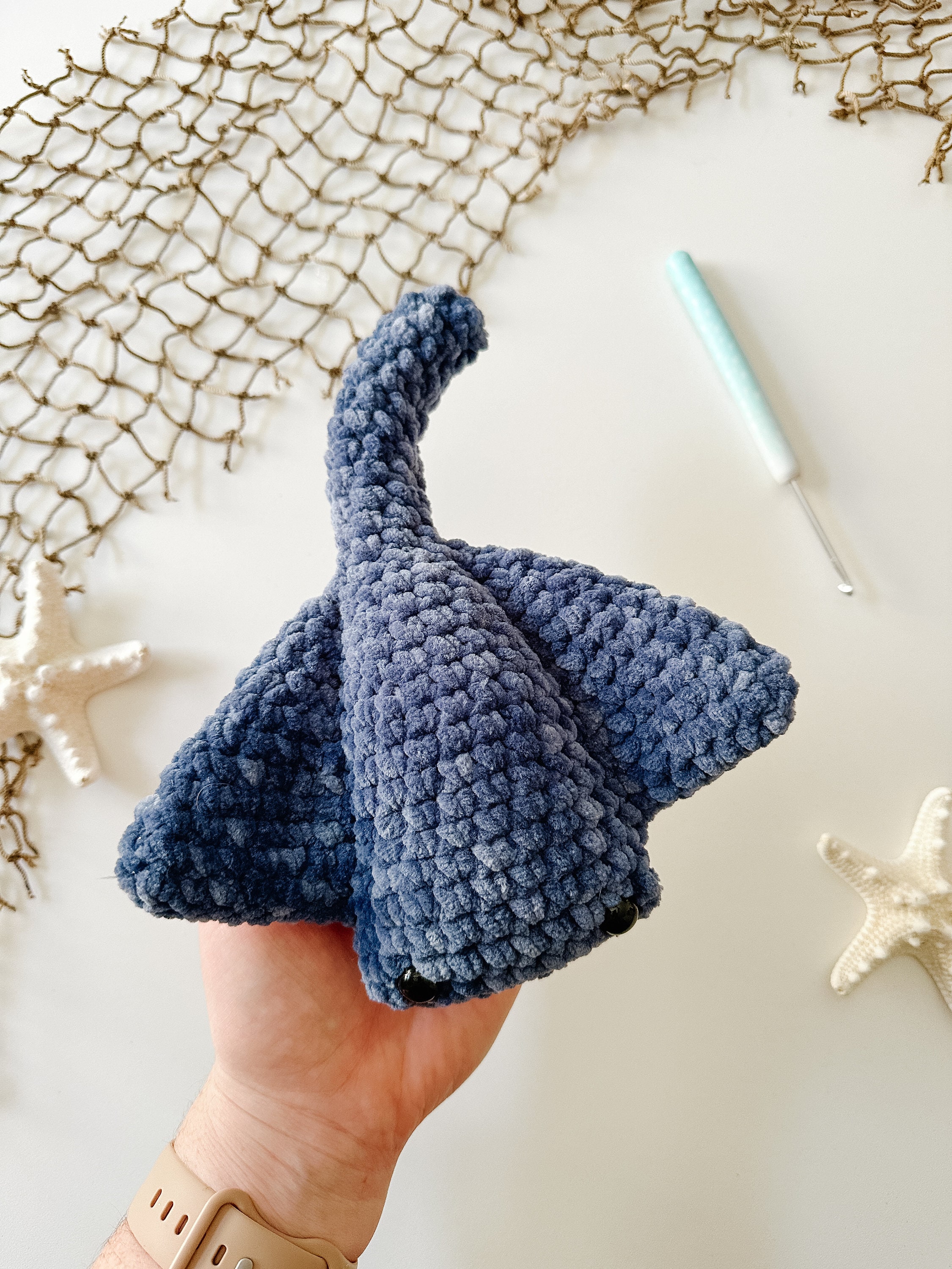 Stanley Stingray CROCHET PATTERN, Amigurumi Crochet Pattern, PDF - Etsy