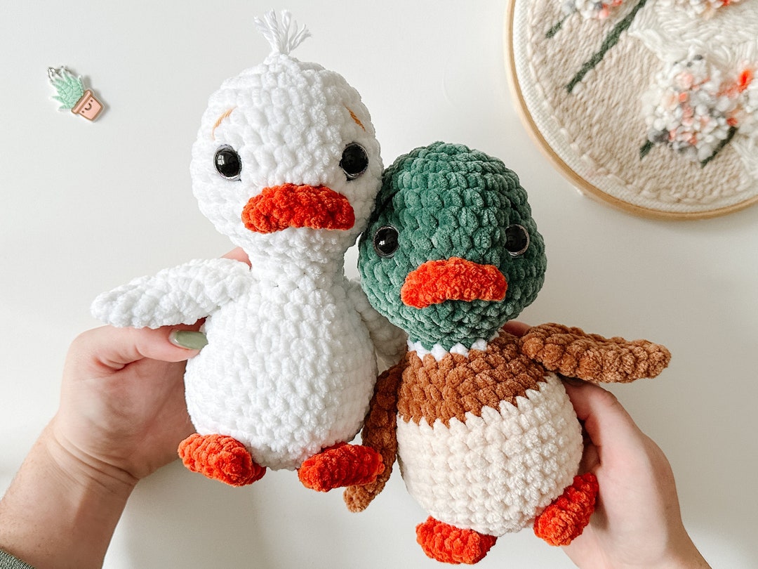 Margo Mallard Duck CROCHET PATTERN, Amigurumi Crochet Pattern, PDF ...